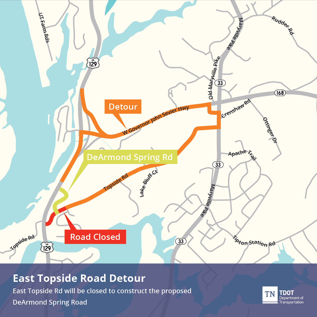 TDOT TRAFFIC ALERT – KNOX COUNTY