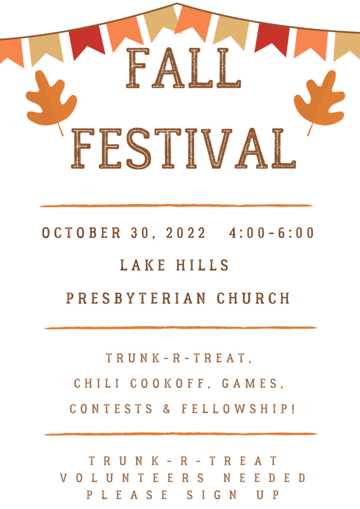 Fall Festival at Lake Hills Church