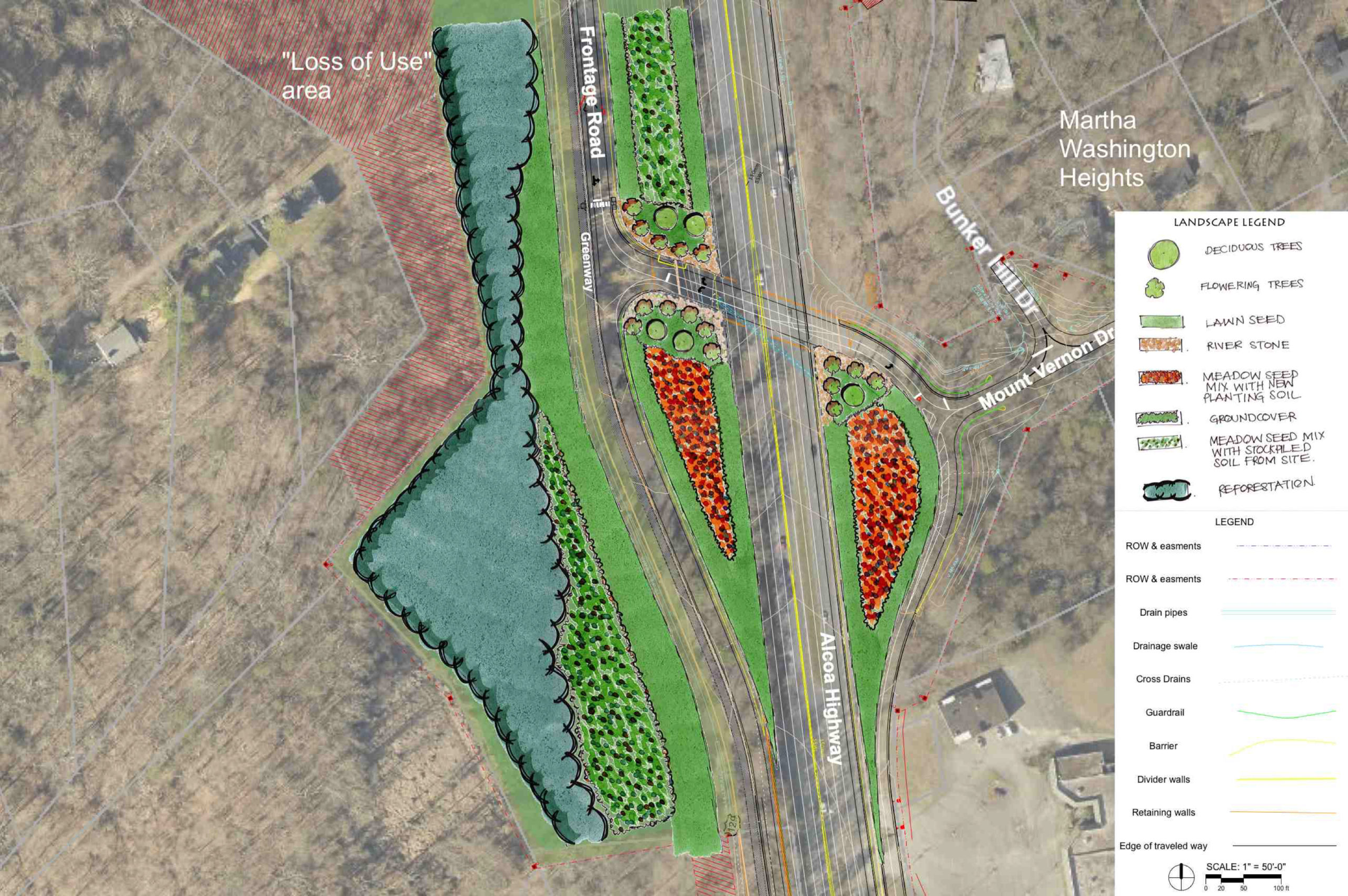 Alcoa Highway Landscape Project